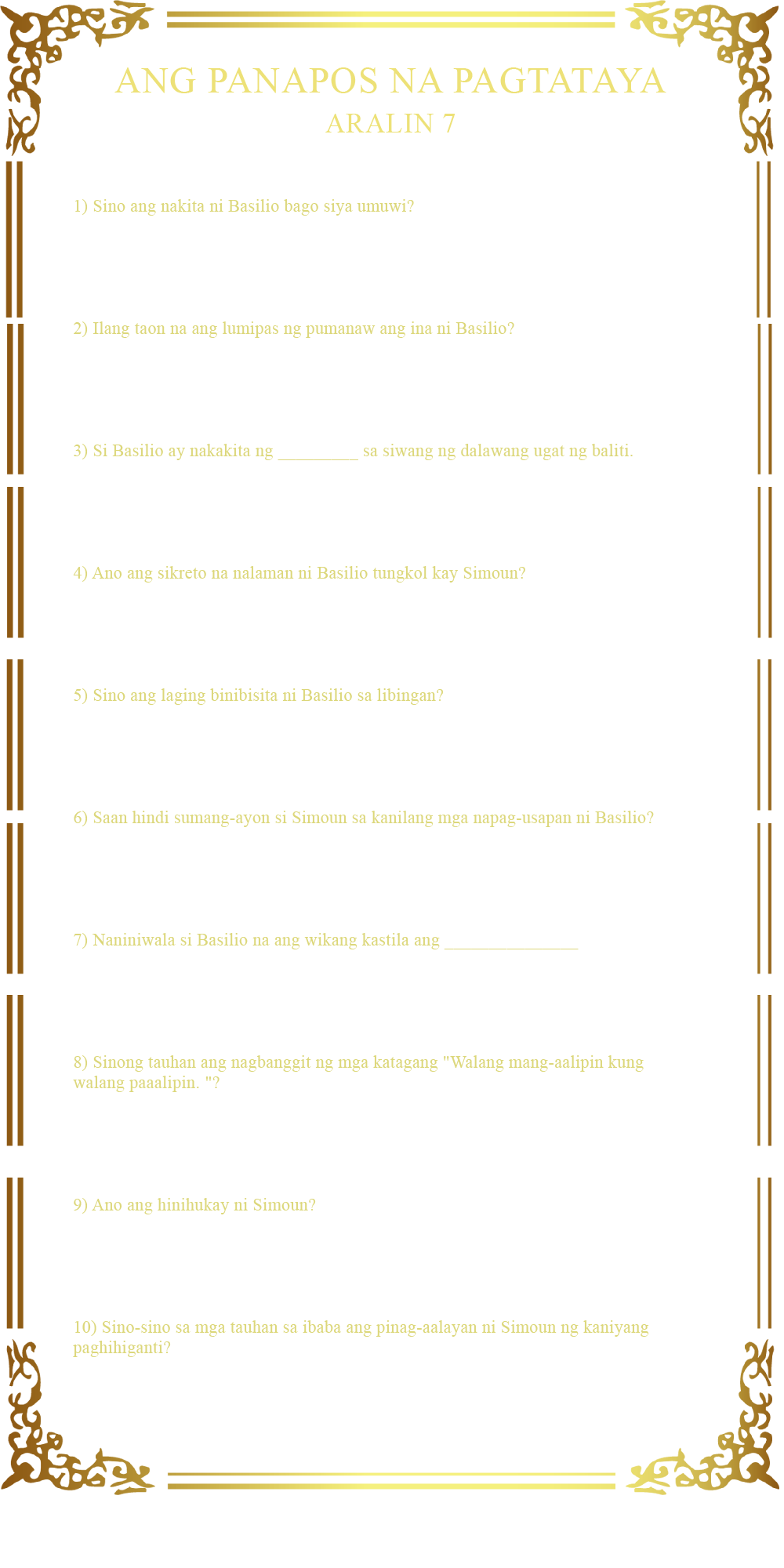 El Filibusterismo | Si Simoun